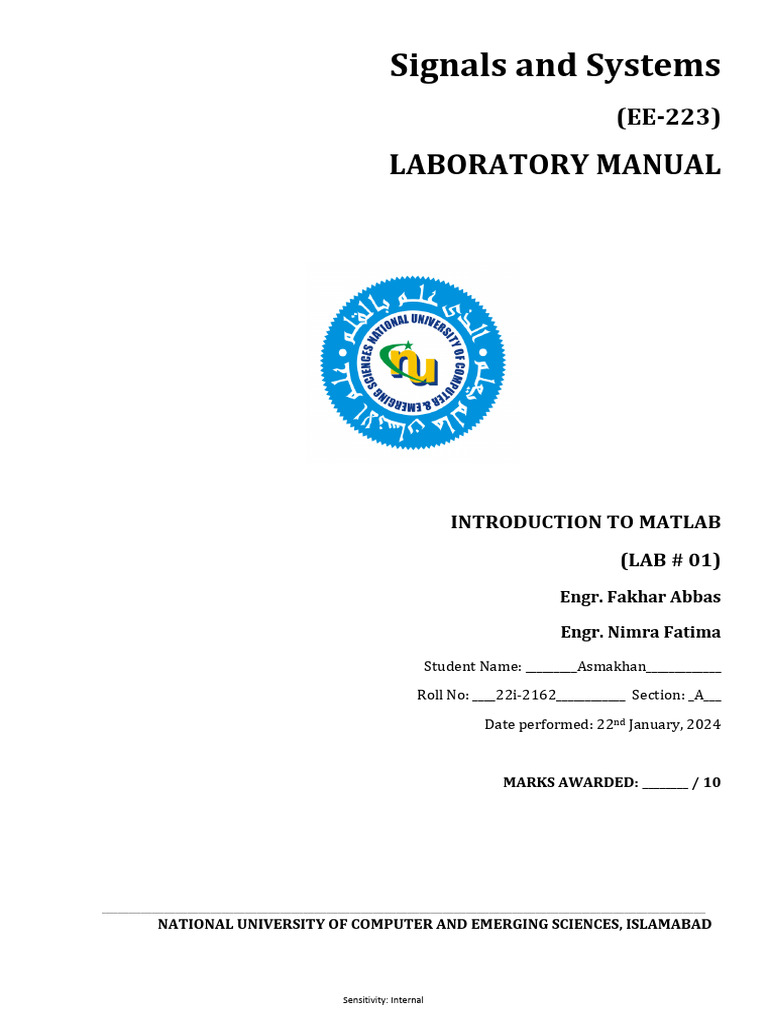 S&S Lab1.pdf2 | PDF