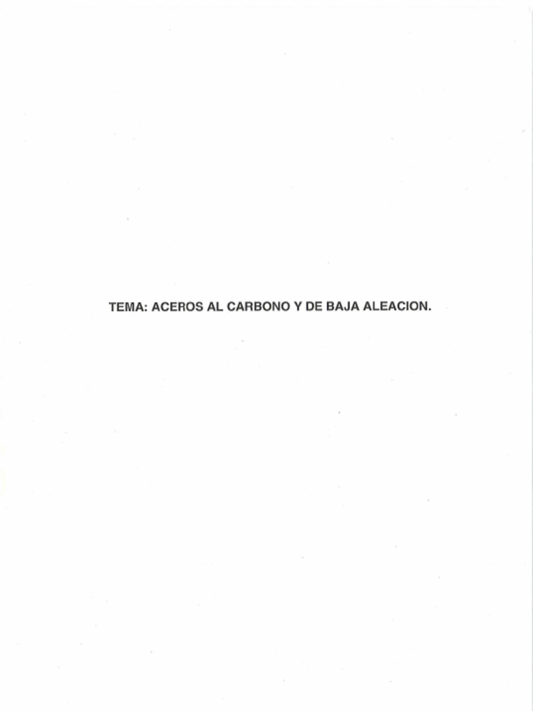 Capitulo IV, Tema 2. Aceros | PDF