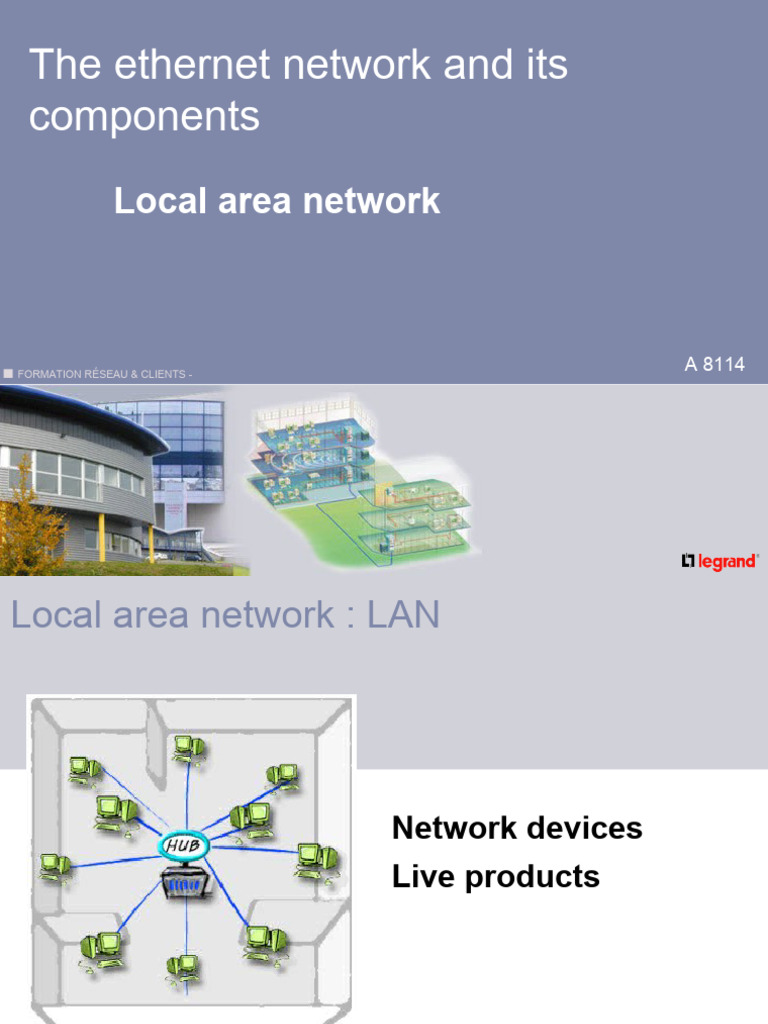 LAN and WAN Network Components Guide | PDF | Computer Network | Local ...