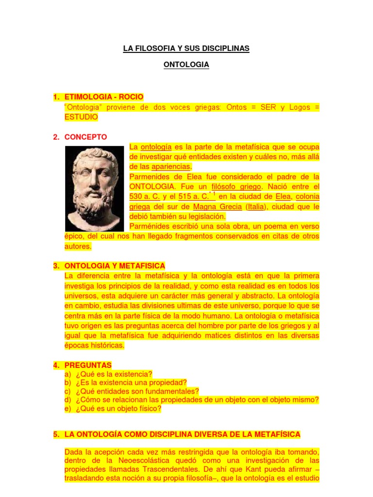 Introducción a la Ontología Filosófica | PDF | Ontología | Metafísica