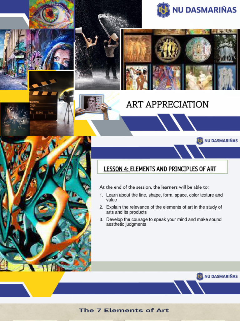 LECTURE 4 - Elements and Principles of Art | PDF | Shape | Composition (Visual Arts)