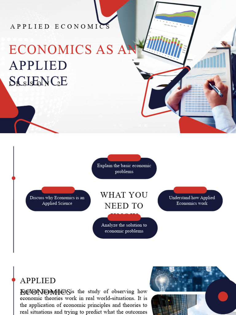 AppEcon Lesson 2 Economics As An Applied Science | PDF | Economics | Macroeconomics