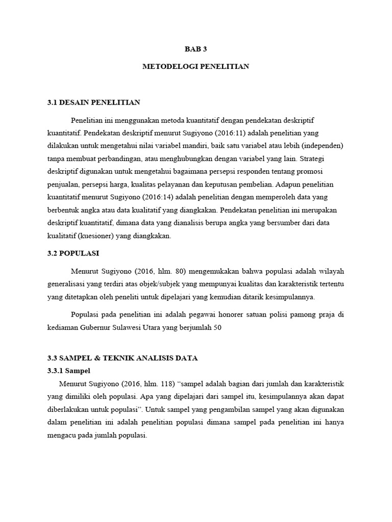 BAB 3 Proposal SDM | PDF