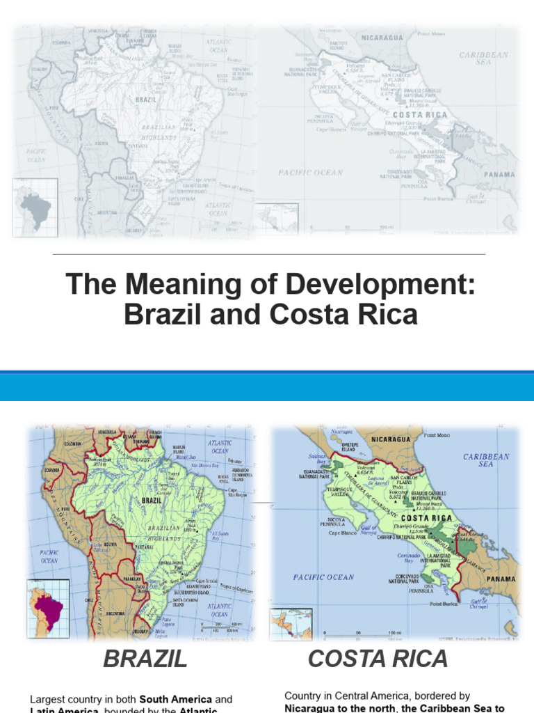 Brazil Vs Costa Rica | PDF | Costa Rica | Economic Growth