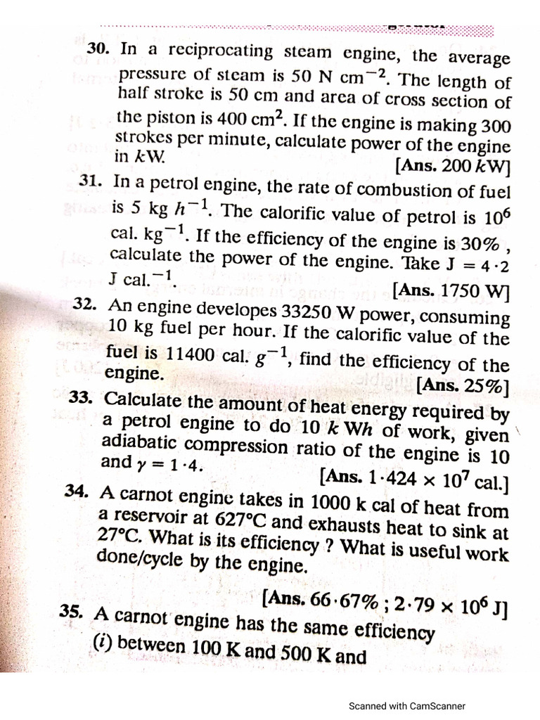 Carnot Engine, Refrigerator | PDF