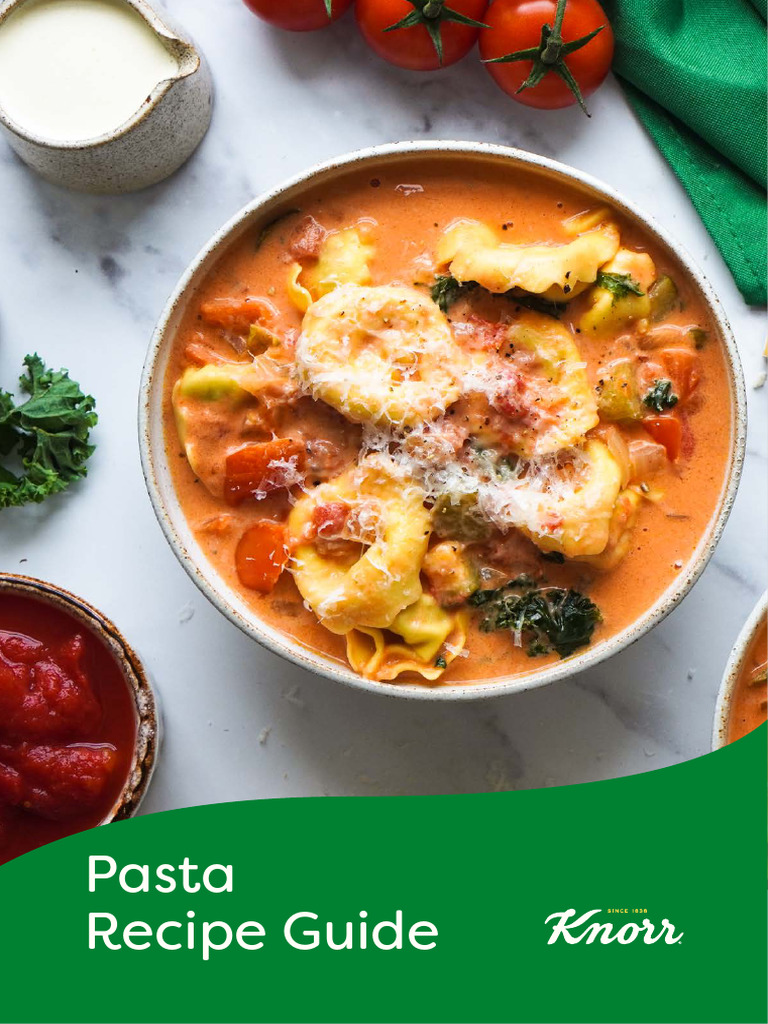 Pasta Recipe | Download Free PDF | Pasta | Tomato Sauce