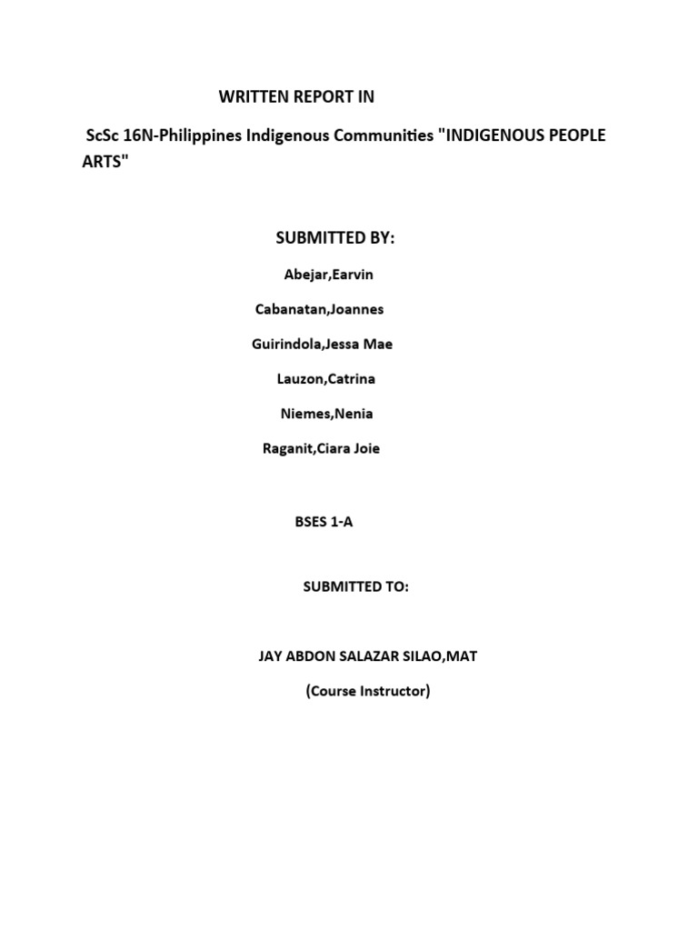 WRITTEN REPORT-WPS Office | PDF | Social Science | History