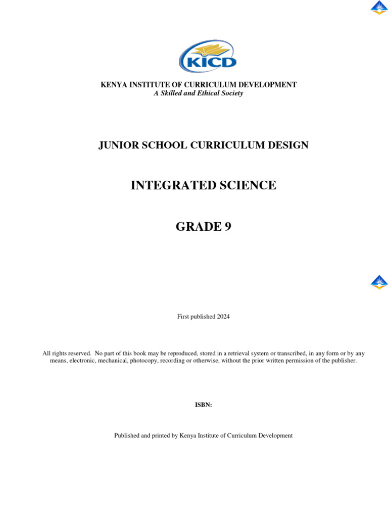 Grade 9 Integrated Science | PDF | Chemical Elements | Mirror