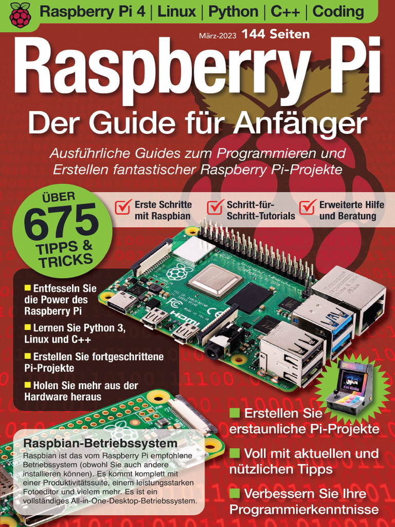 Raspberry Pi Der Guide Fur Anfanger 3.23 | PDF