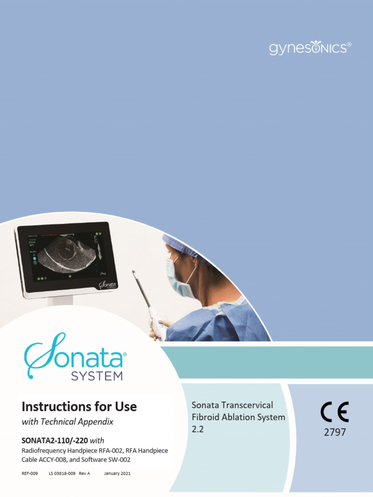Sonata System IFU | PDF