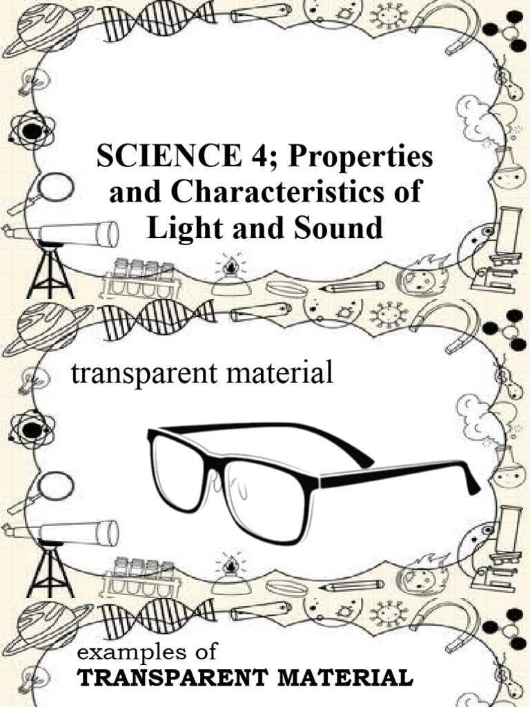Characteristics of Light and Sounds | PDF
