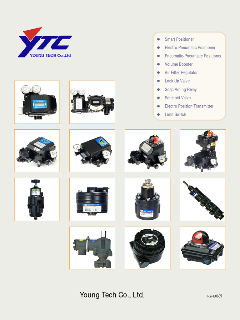 Industrial Valve Positioners Guide | PDF | Feedback | Valve