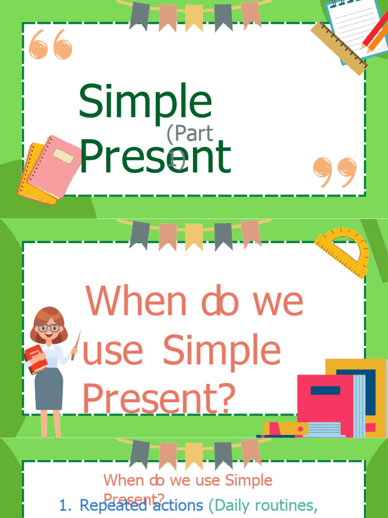 Simple Present | PDF