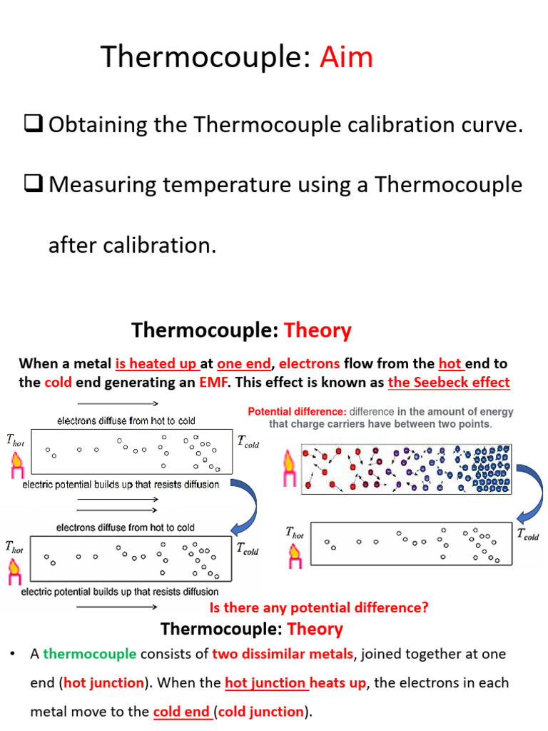 Thermocouple | PDF