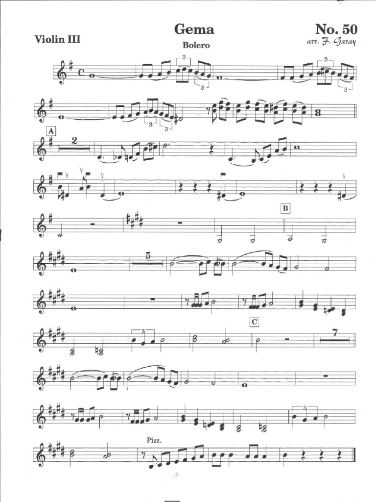 Gema Violin - III | PDF