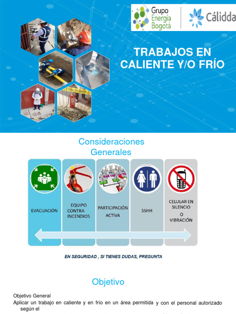 Seguridad en Trabajos Calientes y Fríos | PDF | Soldadura | Construcción