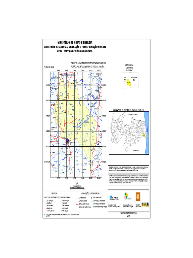 Mapa Pedras Fogo | PDF