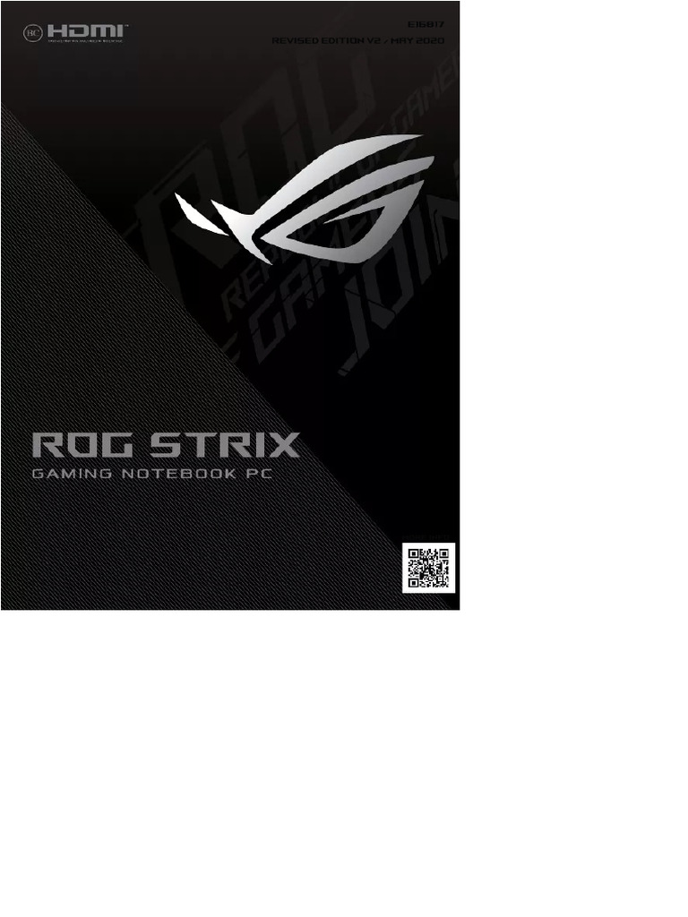 Asus ROG Strix G15 Manual | PDF