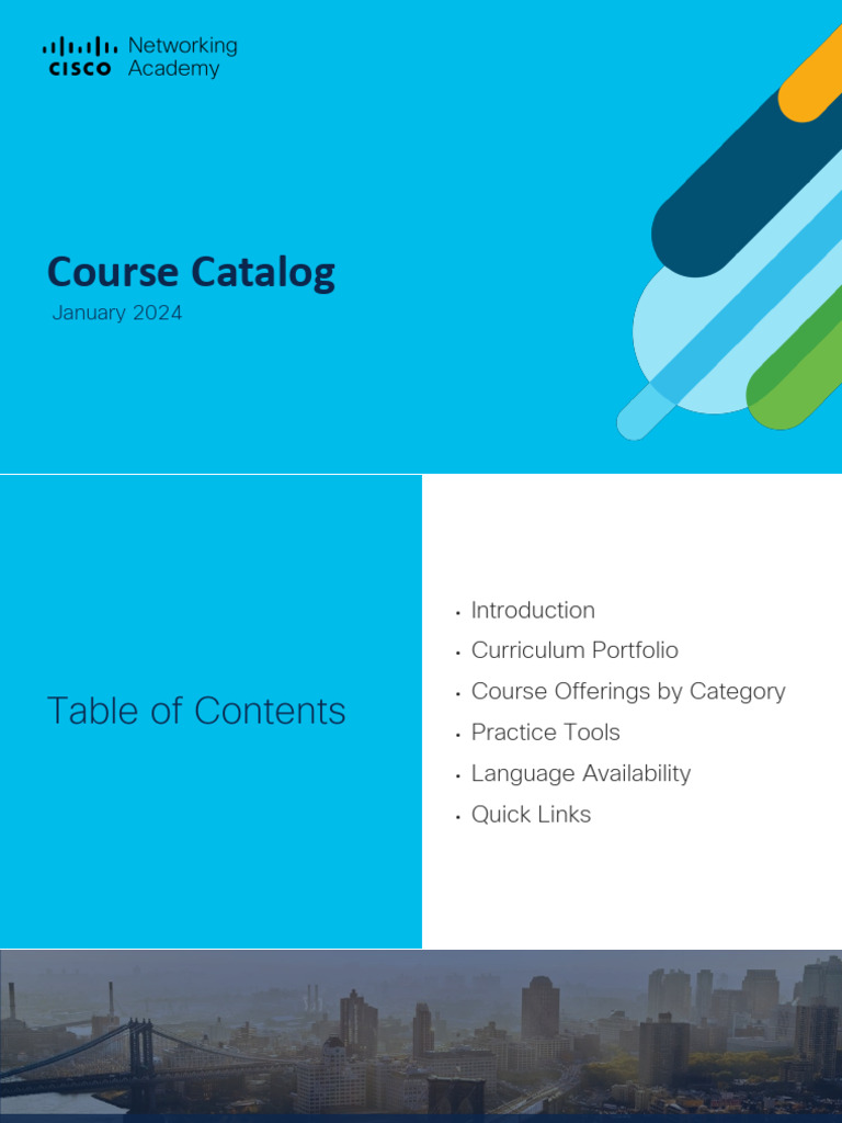 Course Catalog | PDF | Cisco Certifications | Computer Network