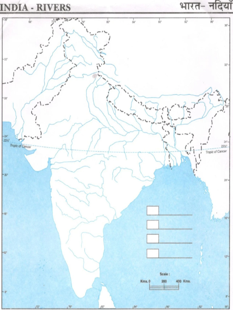Indian-Rivers-Map-Image-AglaSem-Schools | PDF