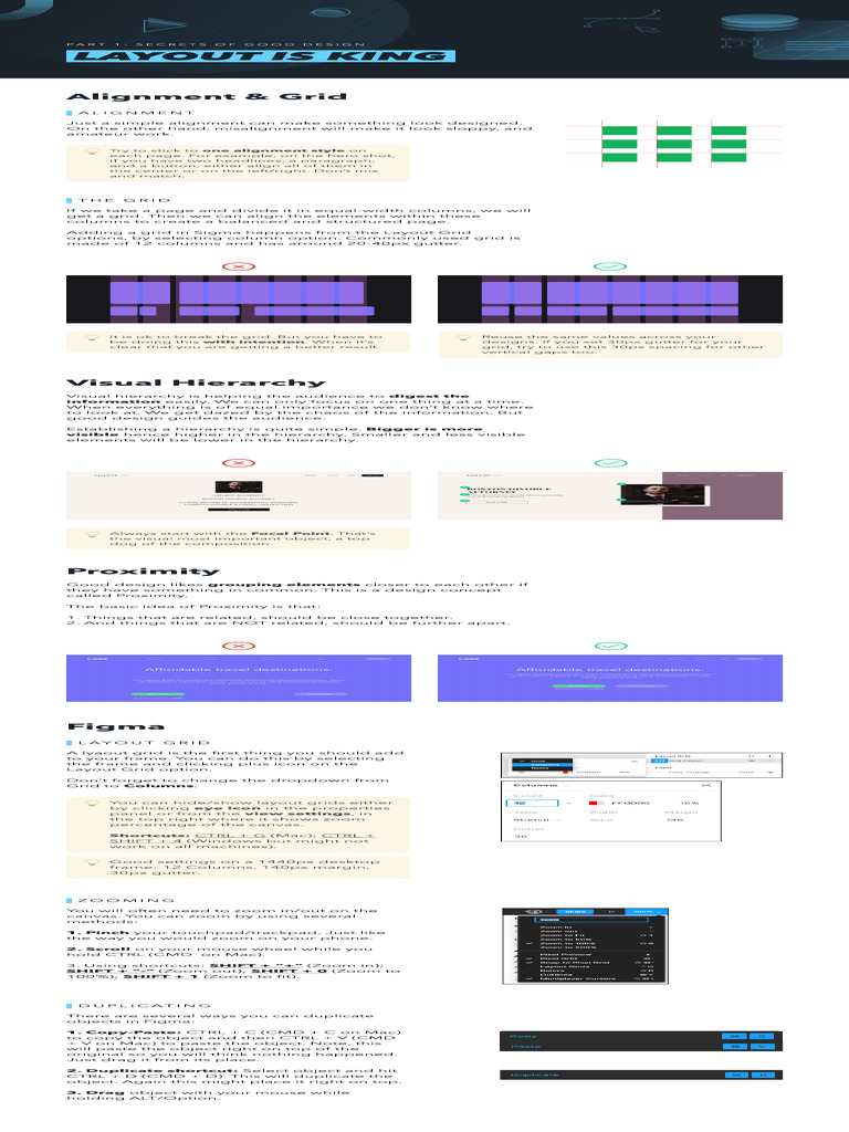 Figma Design: Mastering Alignment & Grids | PDF | Computing | Software