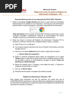 Actualización del RIT en Línea | PDF