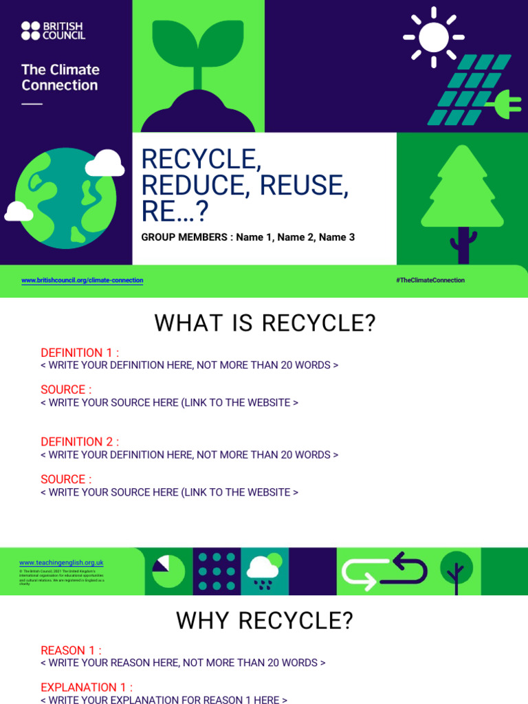 3R - Recycle | PDF | Environment | Environmental Engineering