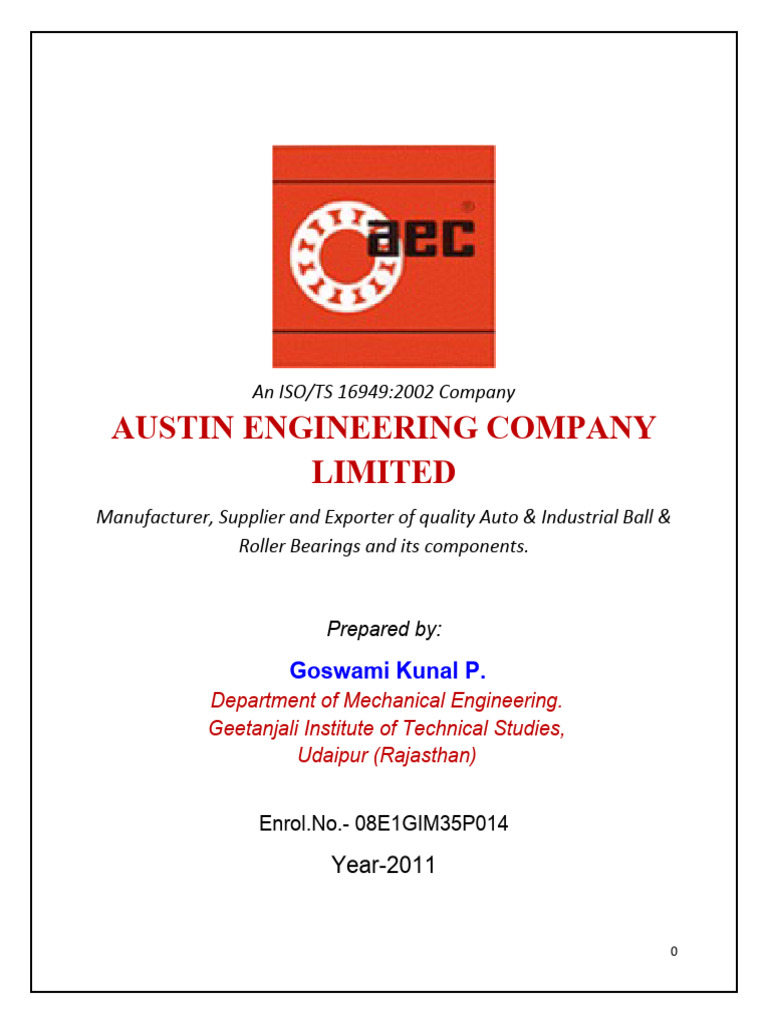 Austin Engineering Company Overview | PDF | Grinding (Abrasive Cutting ...