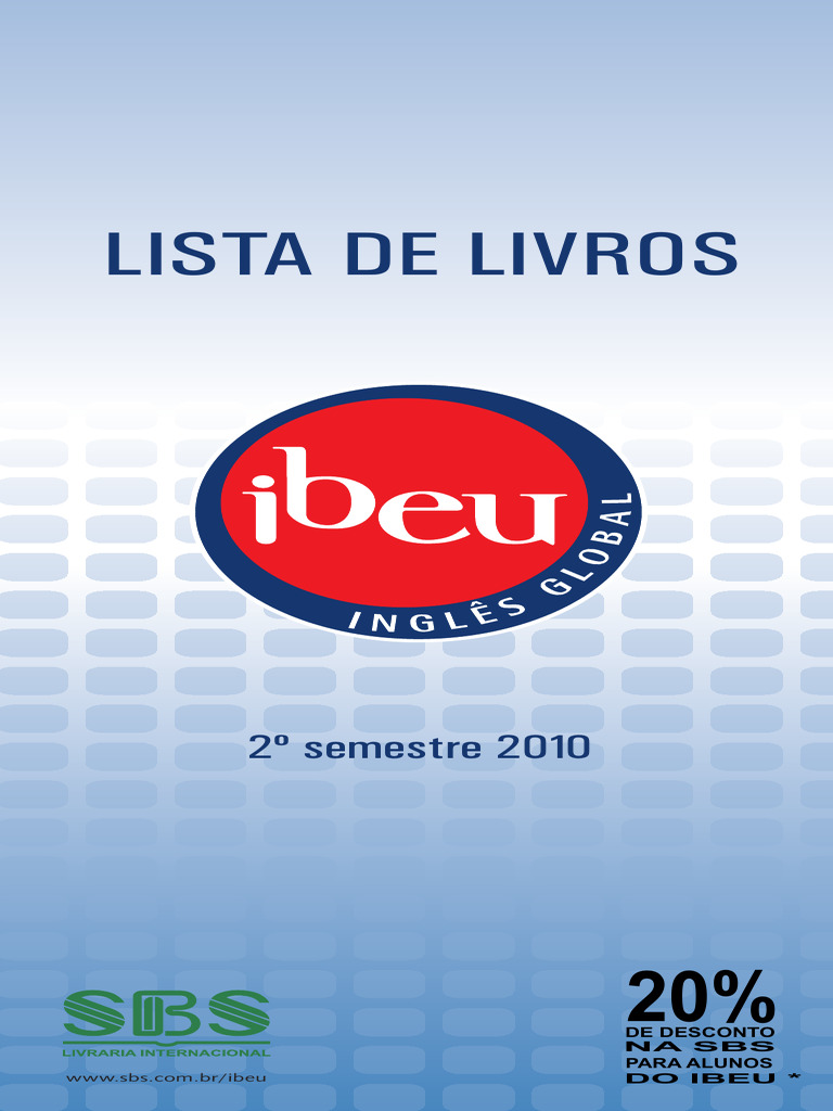 Lista de Livros - Ibeu | PDF | Estudos de Línguas Estrangeiras