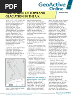 Erosional Landforms - Glacial Troughs Truncated Spurs Hanging Valleys ...