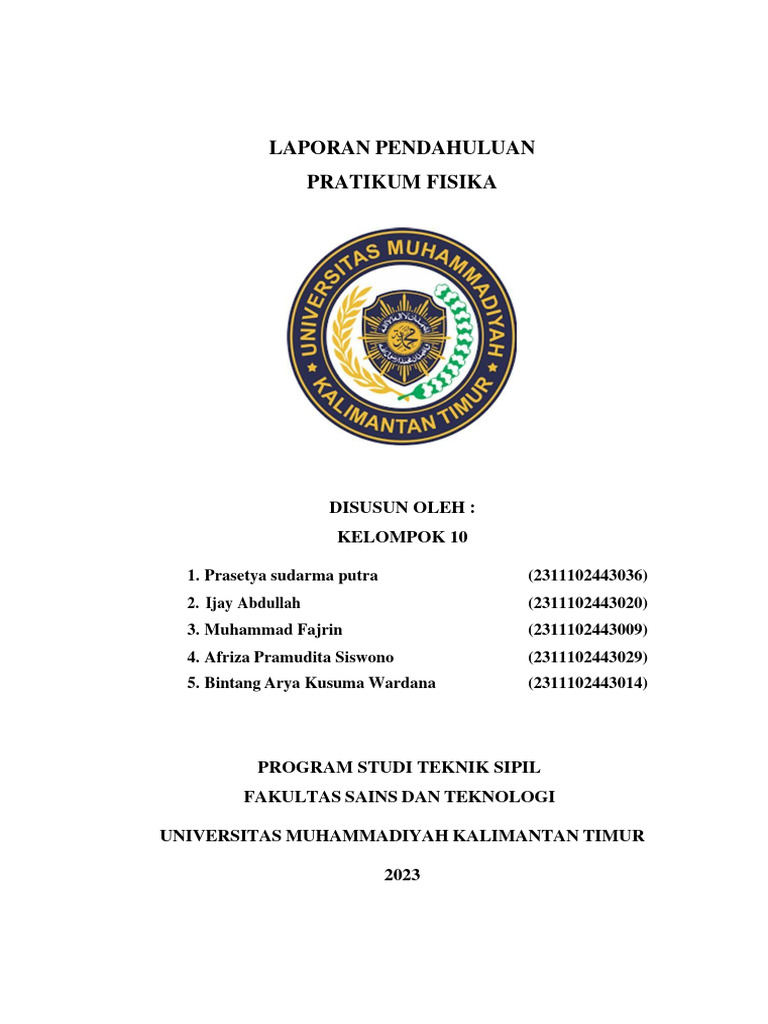 Laporan Akhir Kelompok 10 PDF | PDF Laporan Akhir Kelompok 10 PDF | PDF