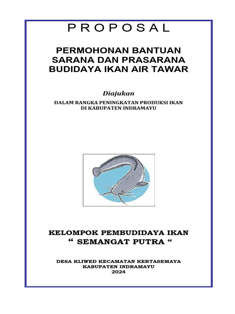 Contoh Proposal Bioflok Semangat Jaya 1 | PDF