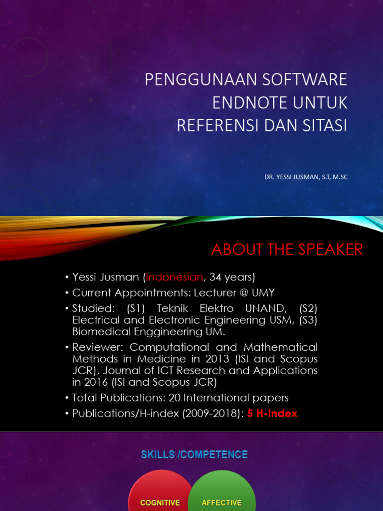 Pelatihan Penggunaan Software Mendeley | PDF