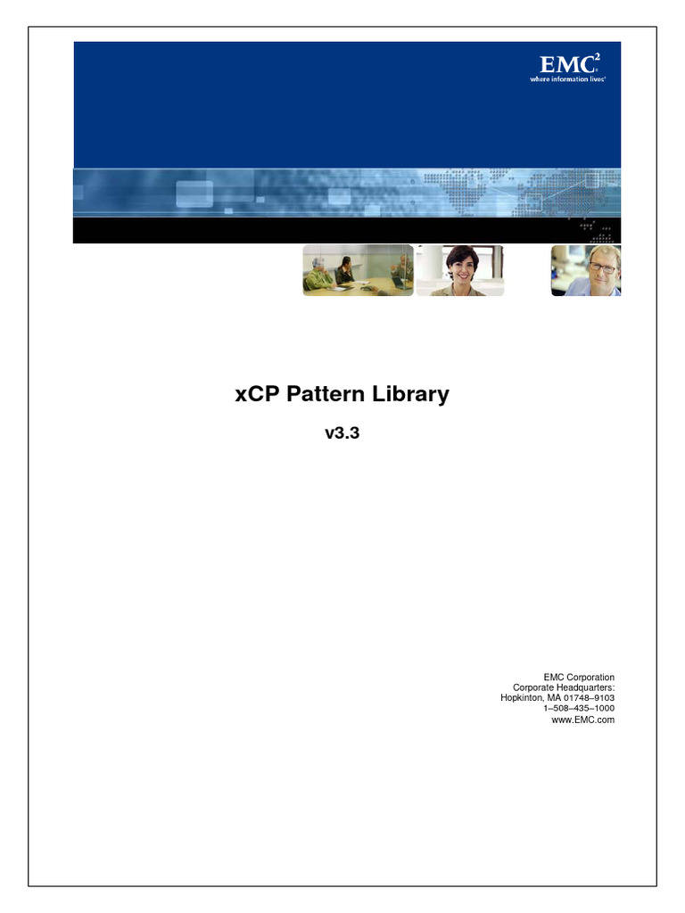 Dokumen - Tips - XCP Pattern Library 33 | PDF | Metadata | Information