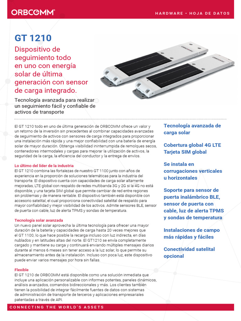 GT 1210: Seguimiento Solar Avanzado | PDF | 3 G | 4 G