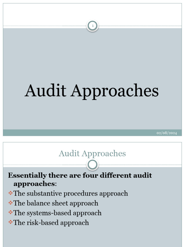 Audit Approaches of Federal Government of Ethiopia Accounting and ...