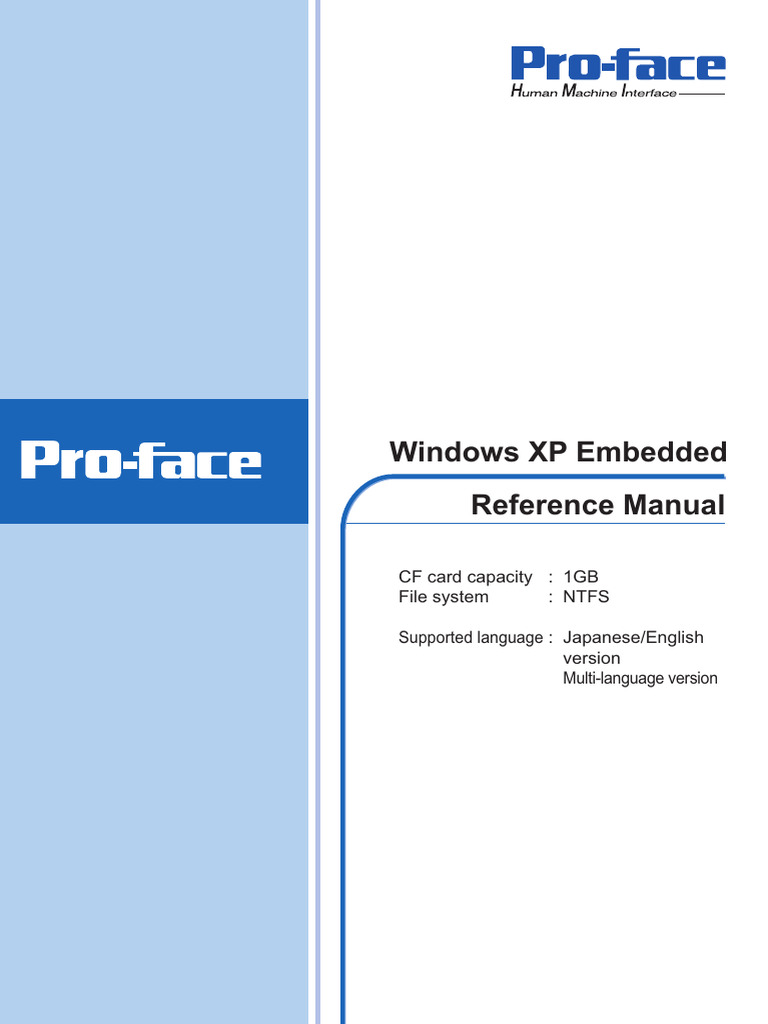 Proface Winxp | PDF