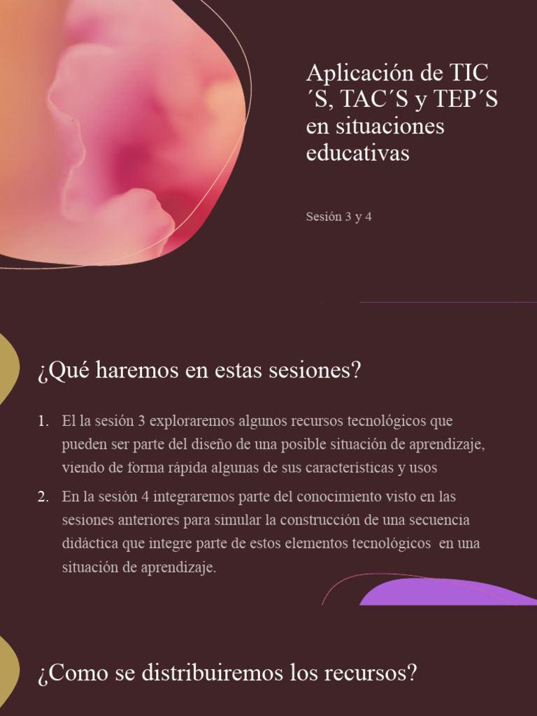 Aplicación de TIC´S, TAC´S Y TEP´S en situaciones de aprendizaje | PDF | Tecnología de ...