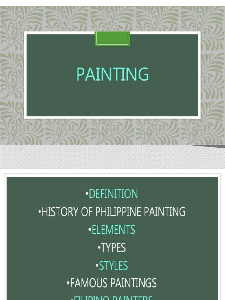 Lesson 10 Contemporary Painting | PDF