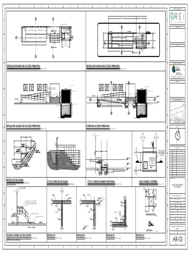 AR-02 Detalle de Rampa | PDF
