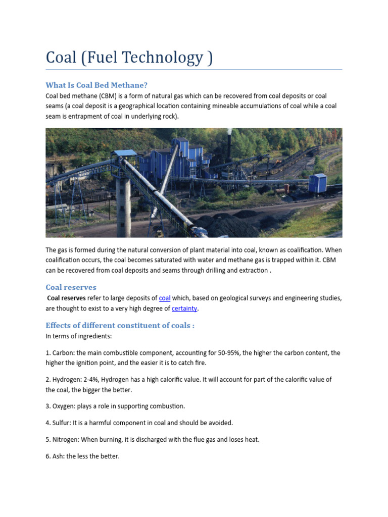 Coal | PDF | Coal | Combustion