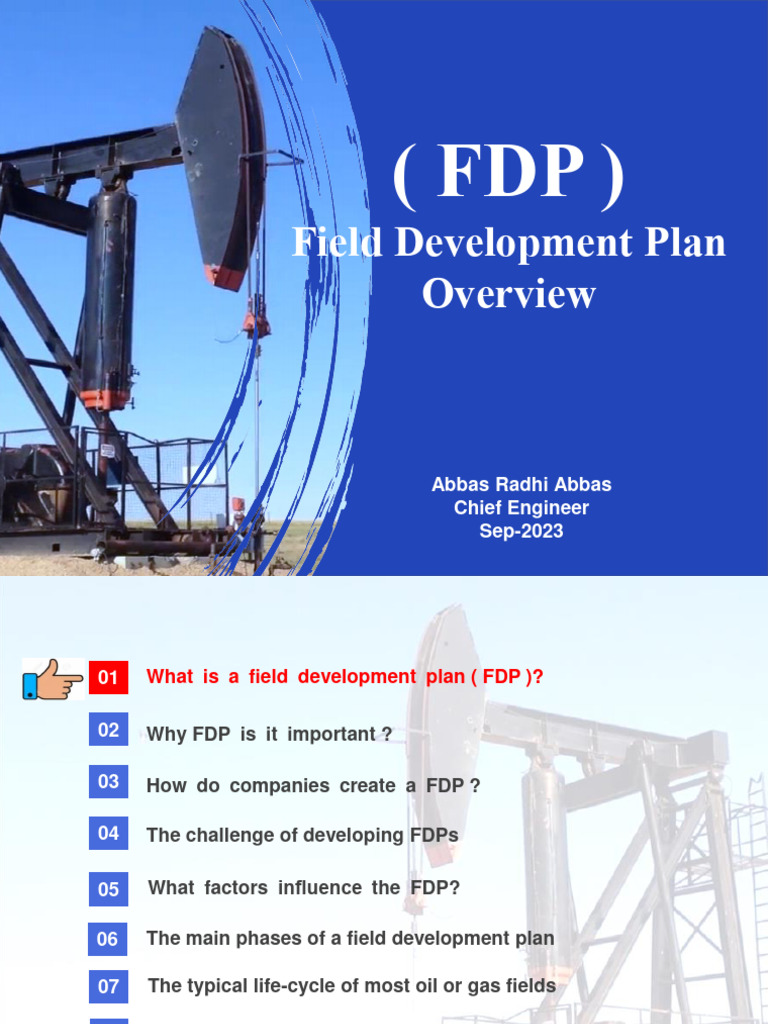 Field Development Plan 1700522809 | PDF | Petroleum Reservoir | Natural Gas