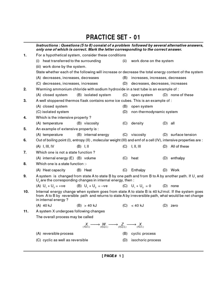 Thermodynamics Assignment | PDF | Enthalpy | Entropy