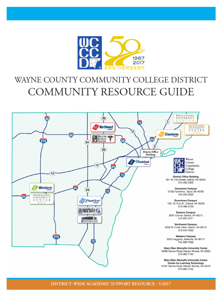 Wayne County Community Resource Guide | PDF | Detroit