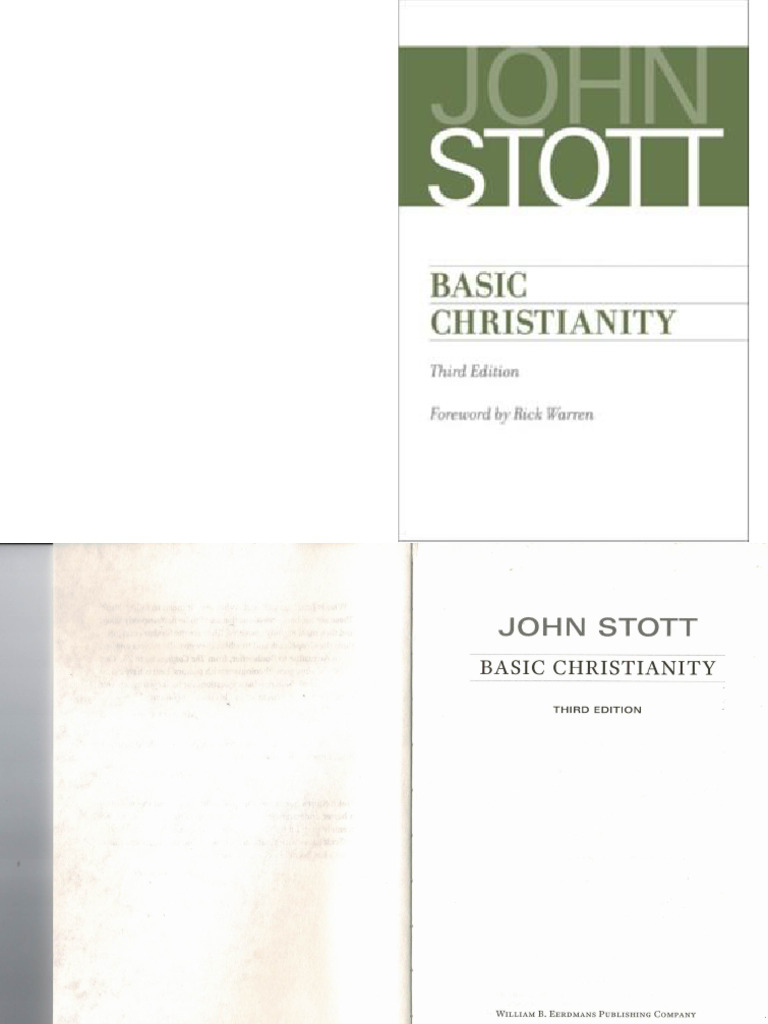 Basic Christianity | PDF