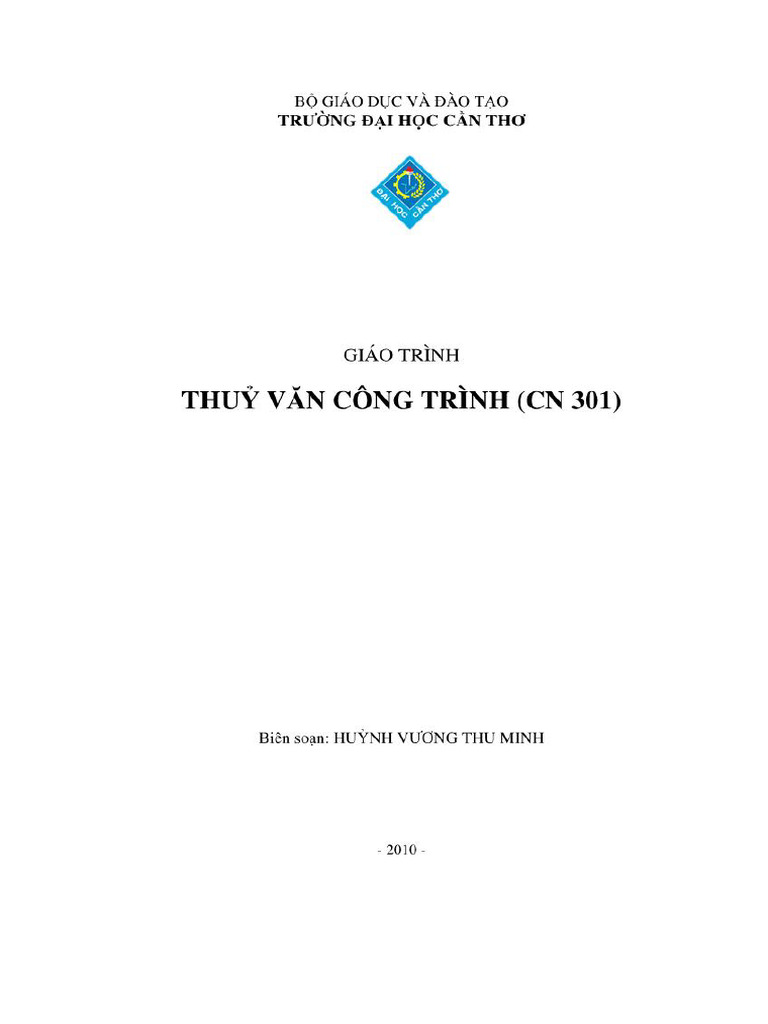 Giáo Trình Thu Văn Công Trình | PDF
