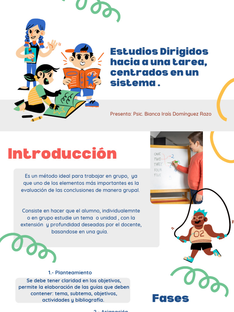 Estudios Dirigidos: Método de Aprendizaje | PDF