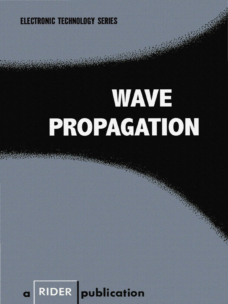 Wave Propagation - (Wave Propagation (1957) - A.Schure) | PDF | Ionosphere | Waves