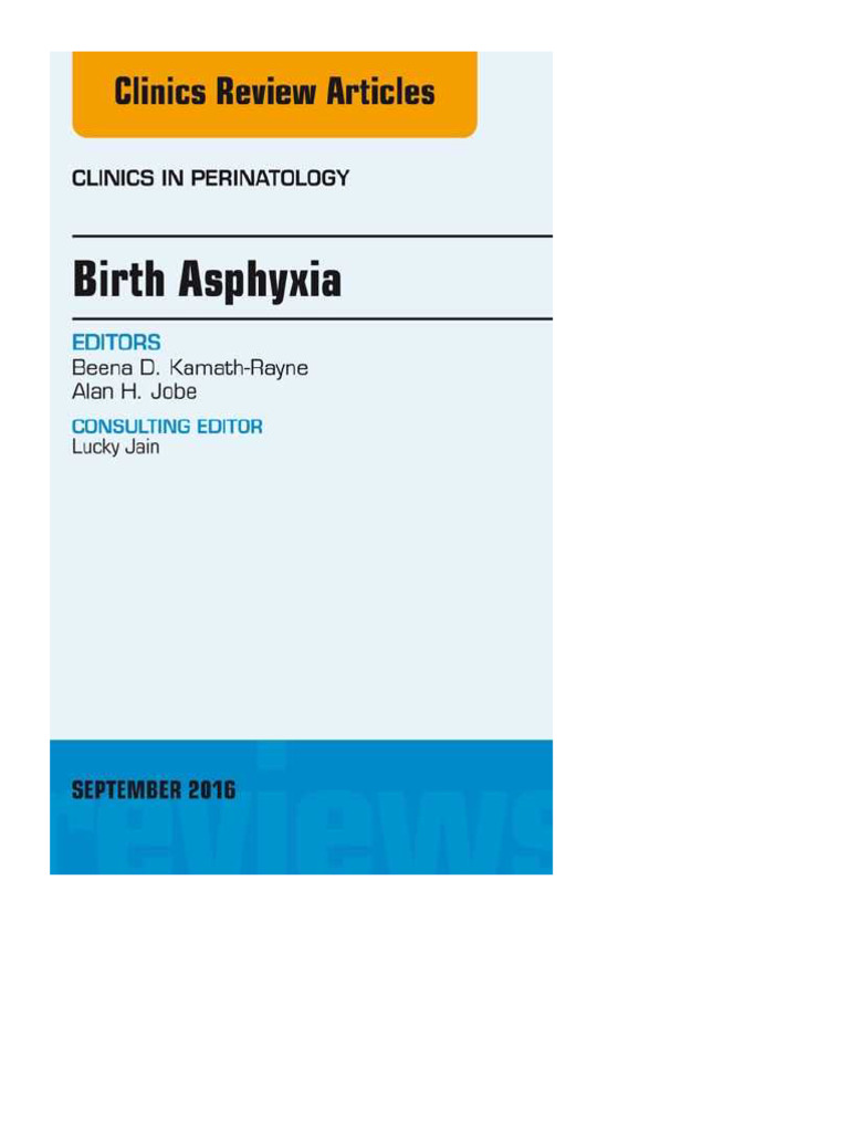 Birth Asphyxia | PDF | Fetus | Medical Specialties