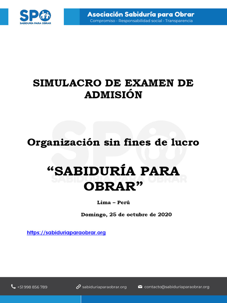 Simulacro 3 Modelo Unmsm | PDF | Mitocondria | Dominancia (Genética)